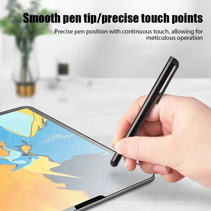 10x Stylus Pen Touch Screen Rubber Tip for All Tablets & Mobile Phones ...