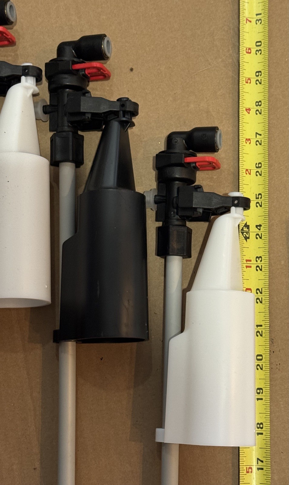 H4600 Brine Valve Tank Safety Shut Off w/ Float and Air Check 3/8” QC ...