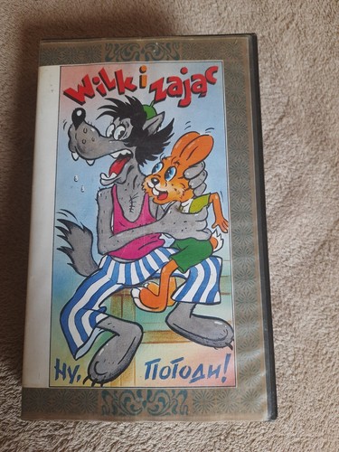 VHS PAL Soviet cartoon "Wait for it, Wolf and hare, Nu pogodi" in ...