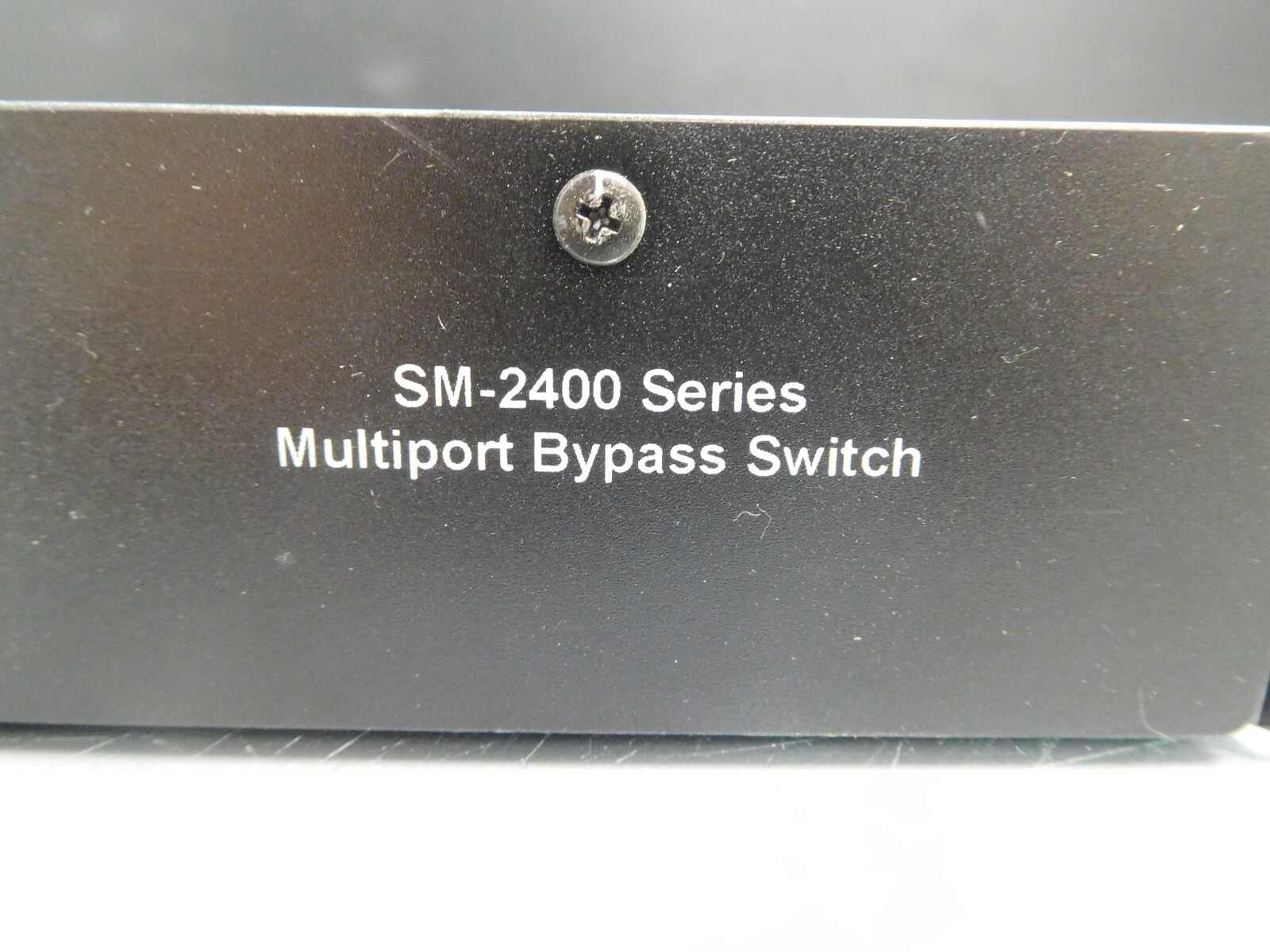 Shore Microsystems SM-2400 SM-2402 Multiport Bypass Switch w/ Rack Ears ...