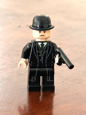 LEGO MINIFIGURE MINIFIG Gangster Suit Man Bowler Hat | eBay
