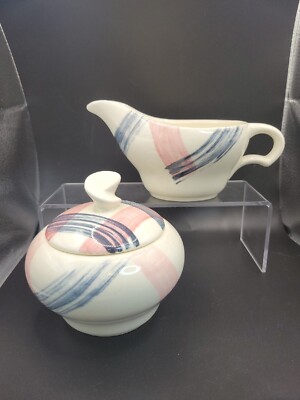 Vintage Stetson Scots Clan Creamer And Sugar Set | eBay