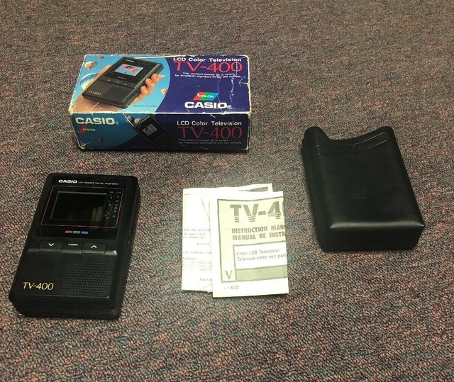 Casio TV-400 2" LCD Television for sale online | eBay