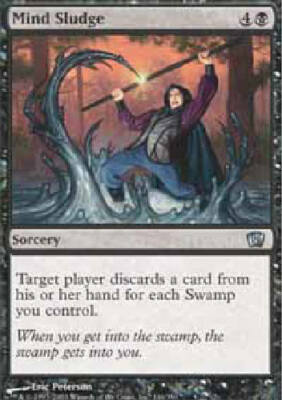 MIND SLUDGE X4 4 4X 8th Edition MTG Magic the Gathering Cards DJMagic ...