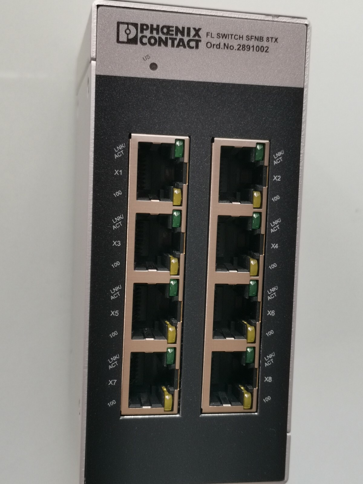 Phoenix Contact SFNB 8TX Series 8 Port FL Ethernet Switch | eBay