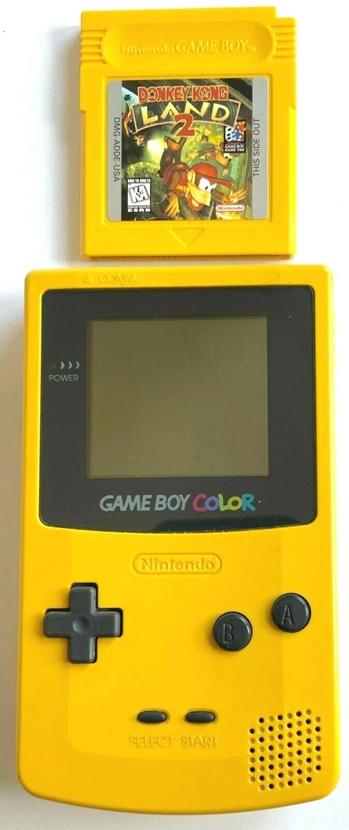 Old Yellow Game Boy