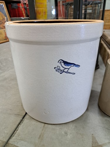 Burley Blue Bird #3 Vintage Crock | eBay