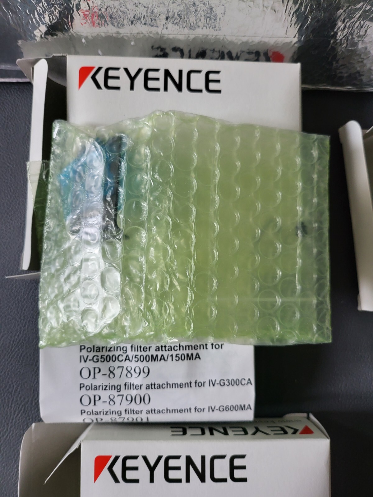 1PC Keyence OP-87899 Polarized Light Filter Attachment * NEW | eBay