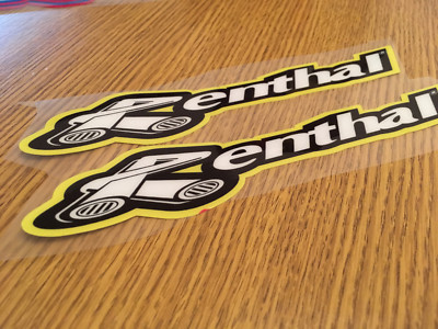 Renthal Chainwheels High Quality Swing arm Motocross Graphics x2 Decals ...
