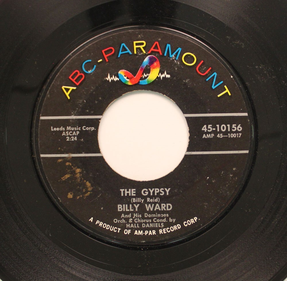 Billy Ward - 45 - The Gypsy / You On Abc Paramount | eBay