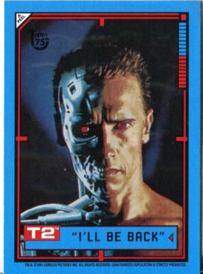 Topps 75th Anniversary Base Card 97 Terminator 2: Judgement Day | eBay UK
