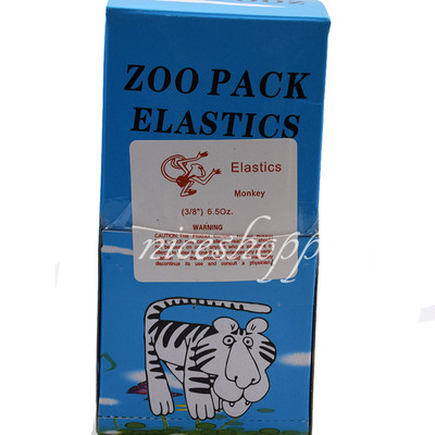 Dental Orthodontic Elastics Latex Braces Rubber Bands Monkey 1/4 6.5Oz ...