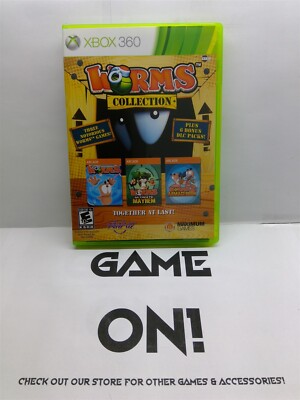Worms Collection - Xbox 360 - Complete Tested Working - Free Ship ...