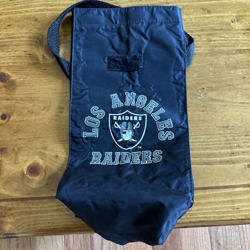 Vintage 80s 90s Los Angeles LA Raiders Reusable Lunch Bag Sack Oakland ...