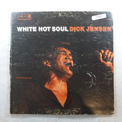Dick Jenson White Hot Soul LP Vinyl Record Album | eBay