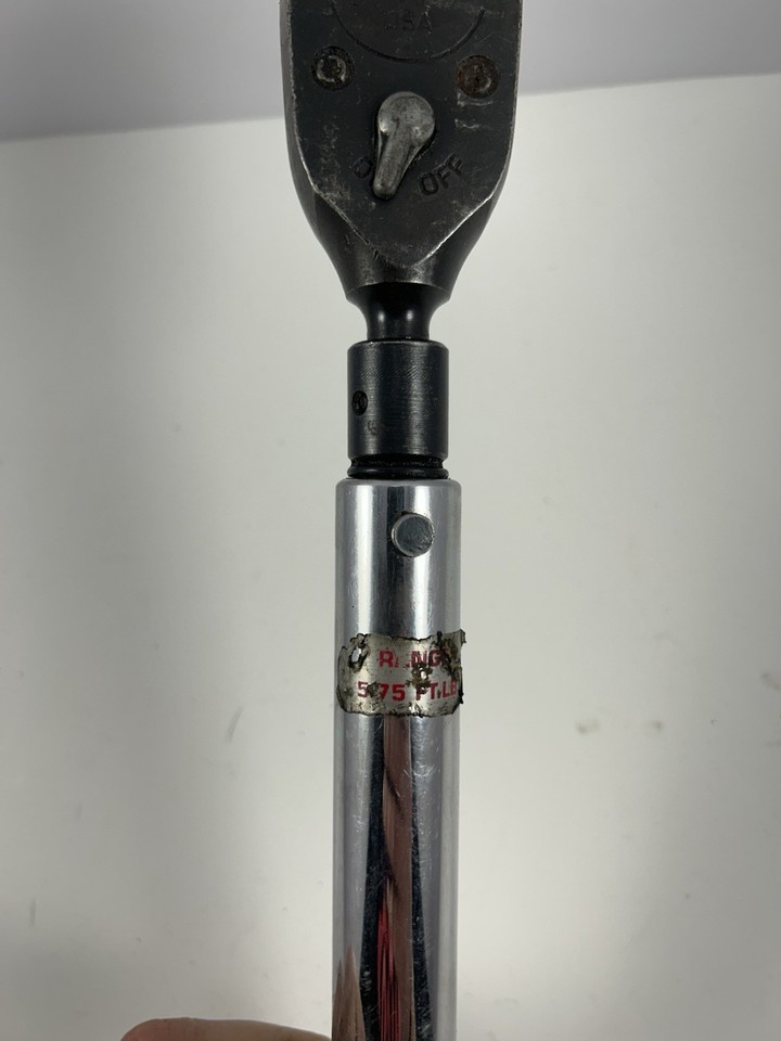 Snap On Interchangeable Head Torque Wrench (QC2P75) w/ 1/2” Ratchet ...