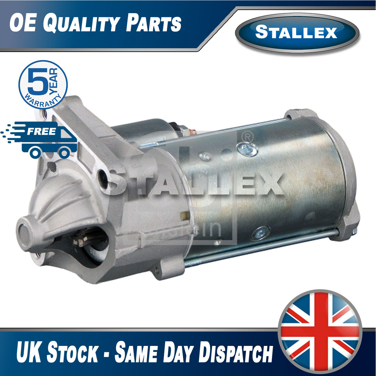 Fits Vitara Vivaro Trafic Megane Scenic Laguna Primastar Starter Motor ...