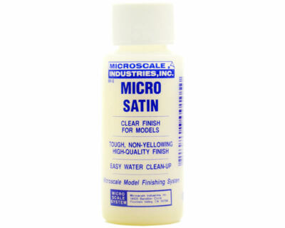 Microscale Industries MI-5 Micro Coat Satin - Clear Satin (1oz) modellismo | eBay