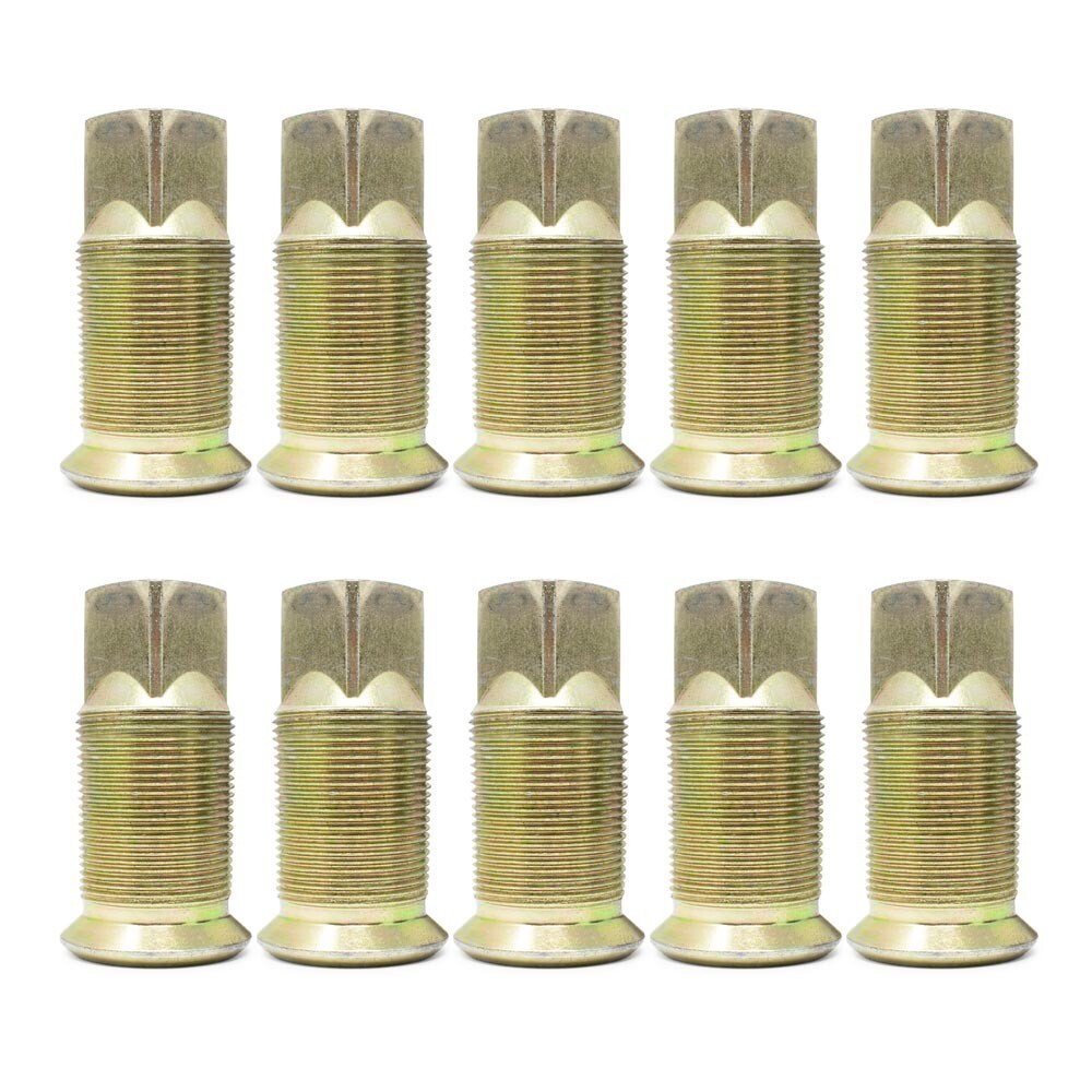 Ten M-130 RH Stud-Piloted Budd Wheel Inner Cap Nuts | eBay