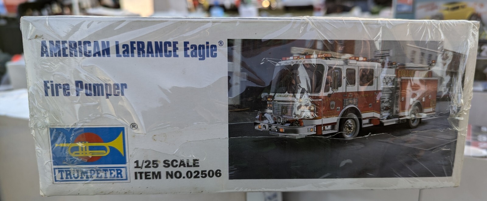 SEALED Trumpeter 02506 American LaFrance Eagle Fire Engine Fire Pumper ...
