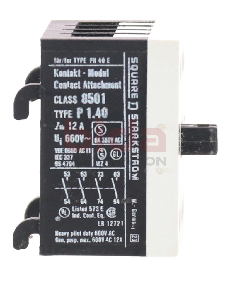 Square D CLASS 8501 PH 80 E Kontakt Modul Contact Module | eBay