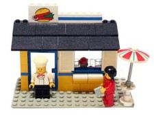 LEGO 6683 Hamburger Stand Instructions and Parts List