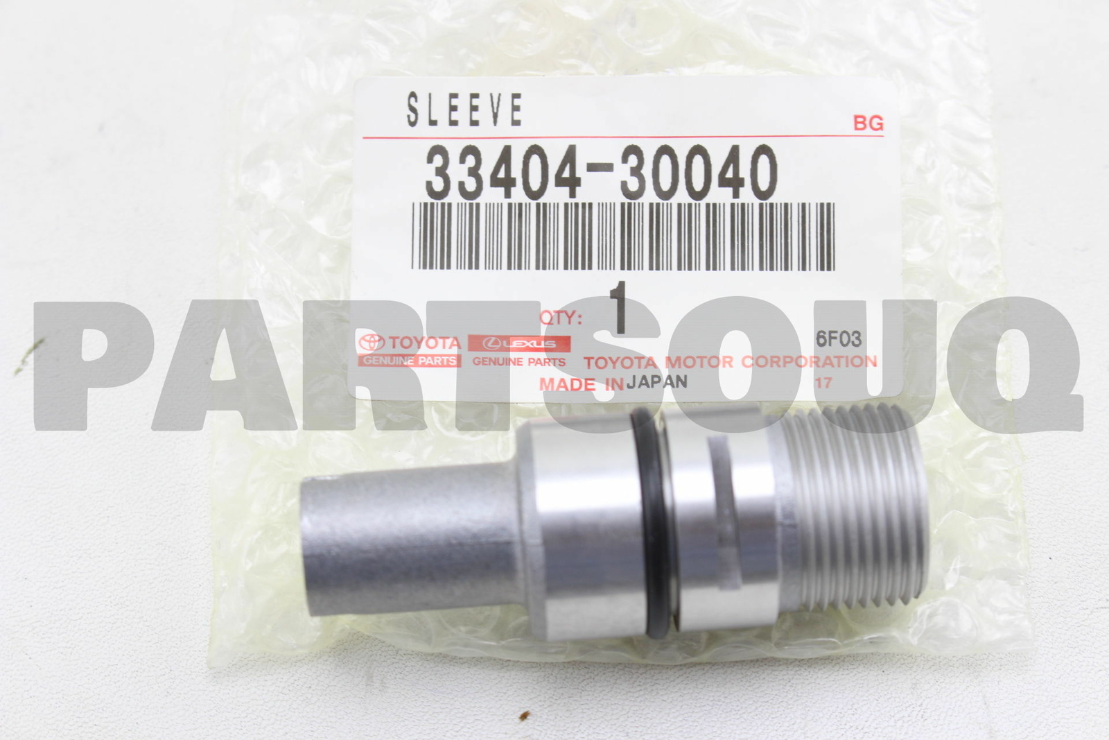 3340430040 Genuine Toyota SLEEVE SUB-ASSY, SPEEDOMETER SHAFT (ATM ...