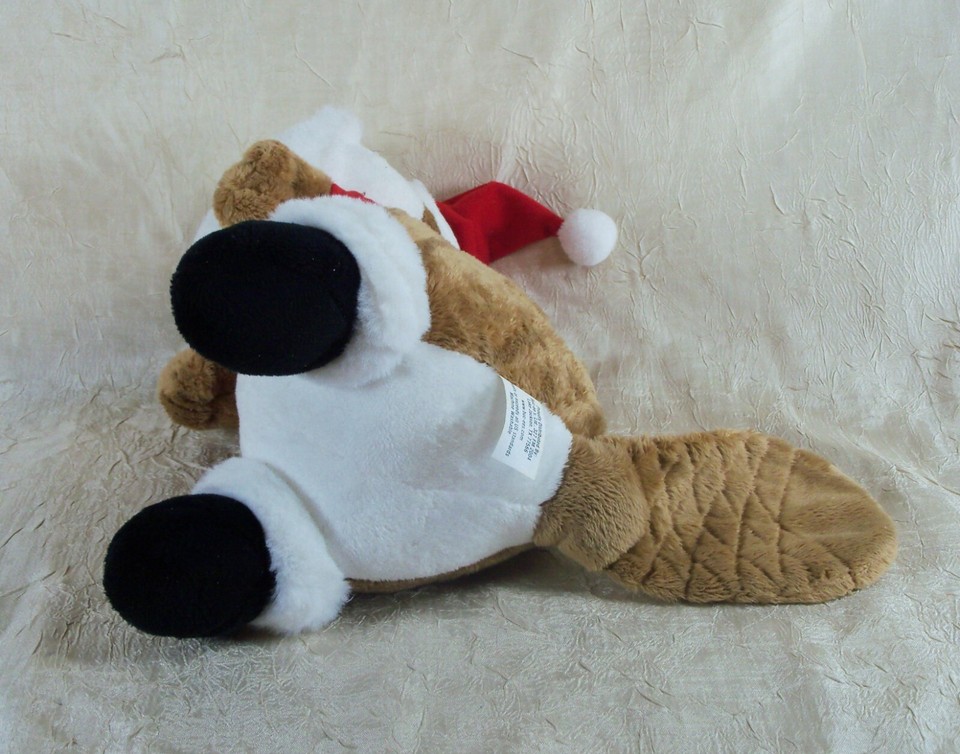 Buc-ee's Christmas 2023 Plush 11" Santa Beaver Toy Popular Travel Mega ...