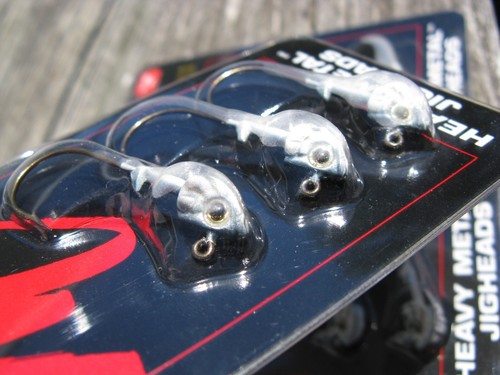 2 CARDS OF MATZUO HEAVY METAL JIG HEADS 1/16 OZ (MMJ16-STR) 6 JIGS ...