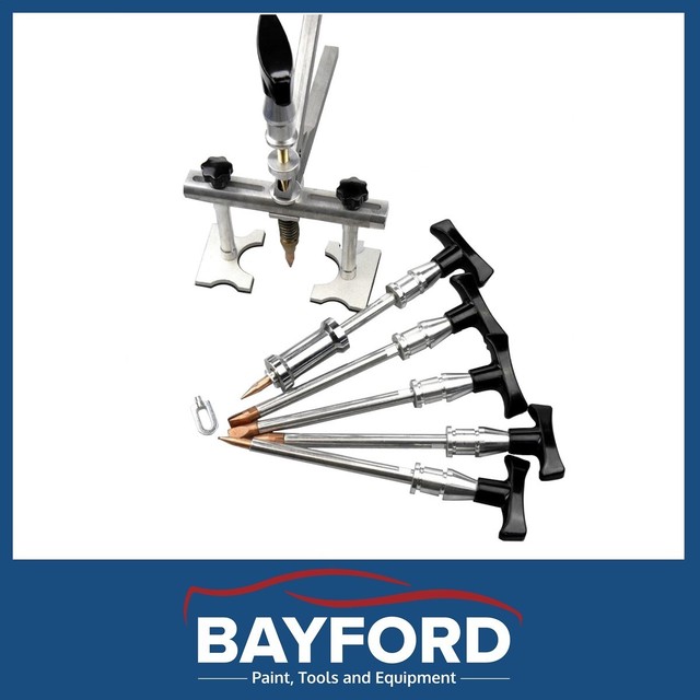 DENT PULLER PDR HANDI PULLER WITH 6 ATTACHMENTS PANEL BEATER ...