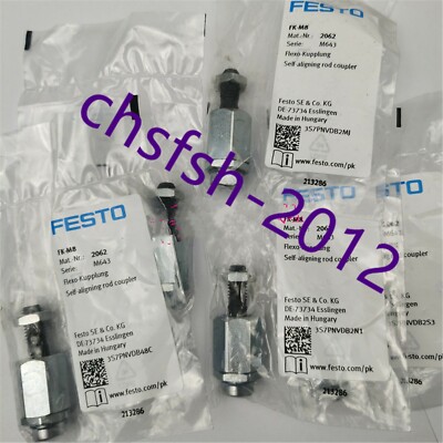 1 pcs New IN Box FESTO FK-M8 2062 self-centering piston rod connector ...
