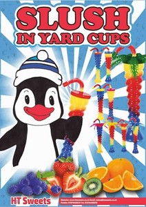 SLUSH POSTER,19"x27" (48cmx69cm) Buy 1 Get 1 Free,Palm tree,twist cup ...