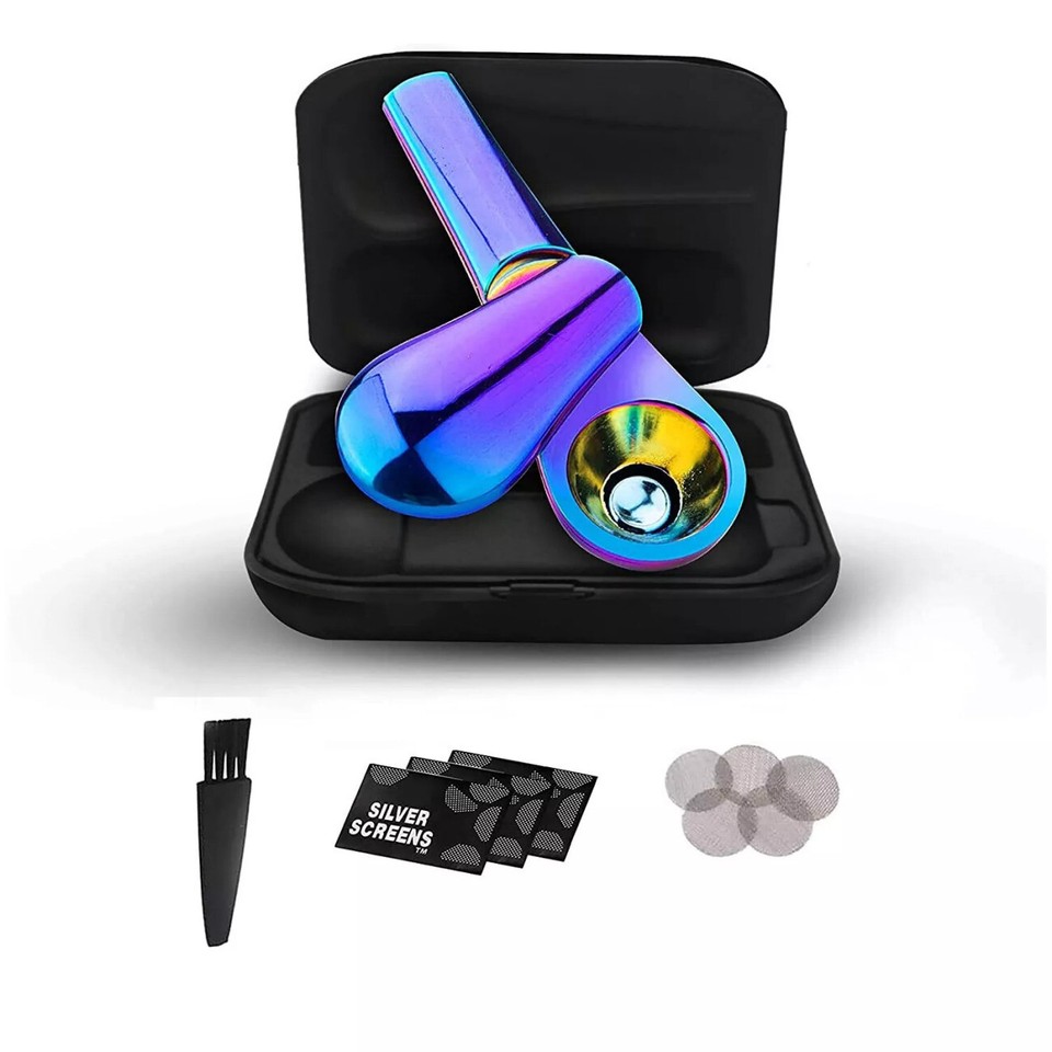 Portable Magnetic Metal Tobacco Spoon Smoking Pipe Accessories With ...