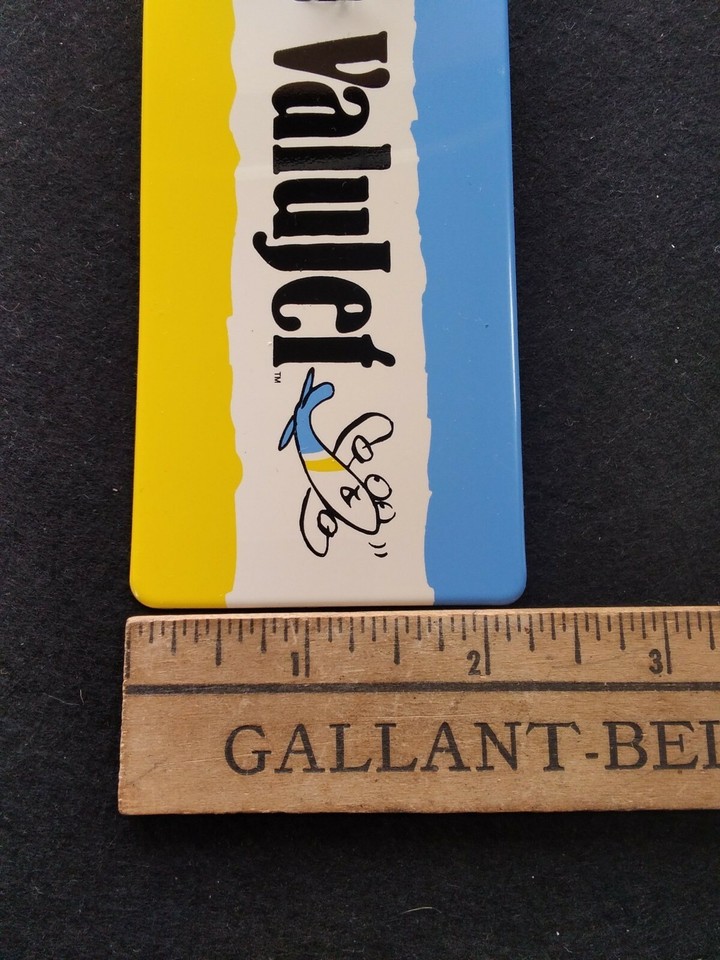 ValuJet Airlines Luggage Tag Vtg 1990s Original Rare VHTF Critter Cord ...