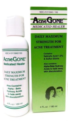 Acne Gone Medicated Healer For Acne Treatment 4fl oz/180ml | eBay