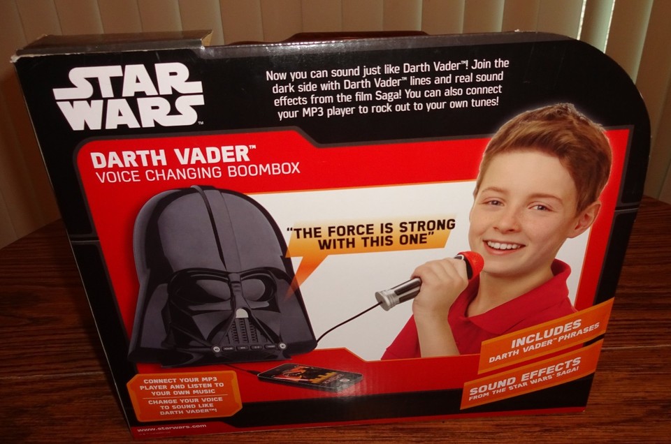 Star Wars Darth Vader Voice Changing Boom Box - Brand New | eBay