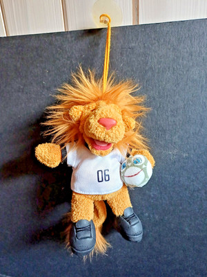 Offizielles Maskottchen Fussball WM 2006 - Löwe Goleo - Nici Figur mit ...