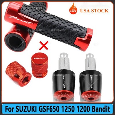 Motorcycle Handlebar Hand Grip Handle Bar End For SUZUKI GSF650 1250 ...