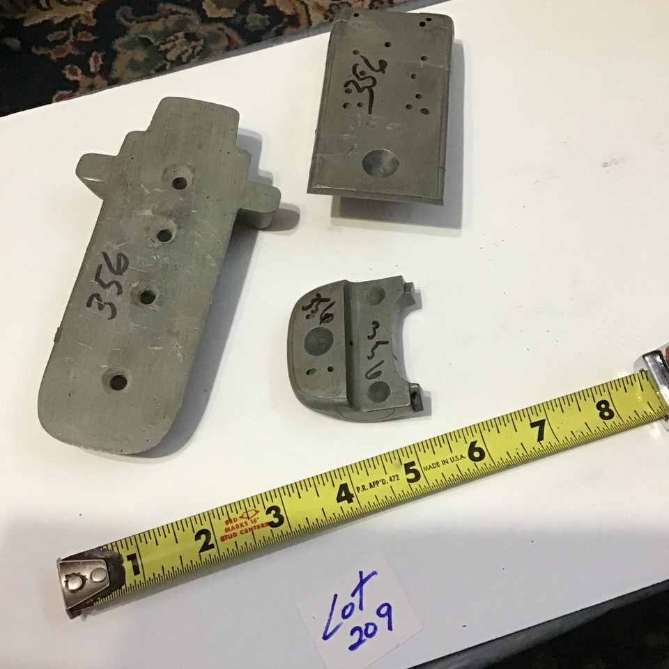 VINTAGE 3 PIECELANCER 356 FORD MK4 SLOT CAR BODY MOLD / USED / REH DIST ...