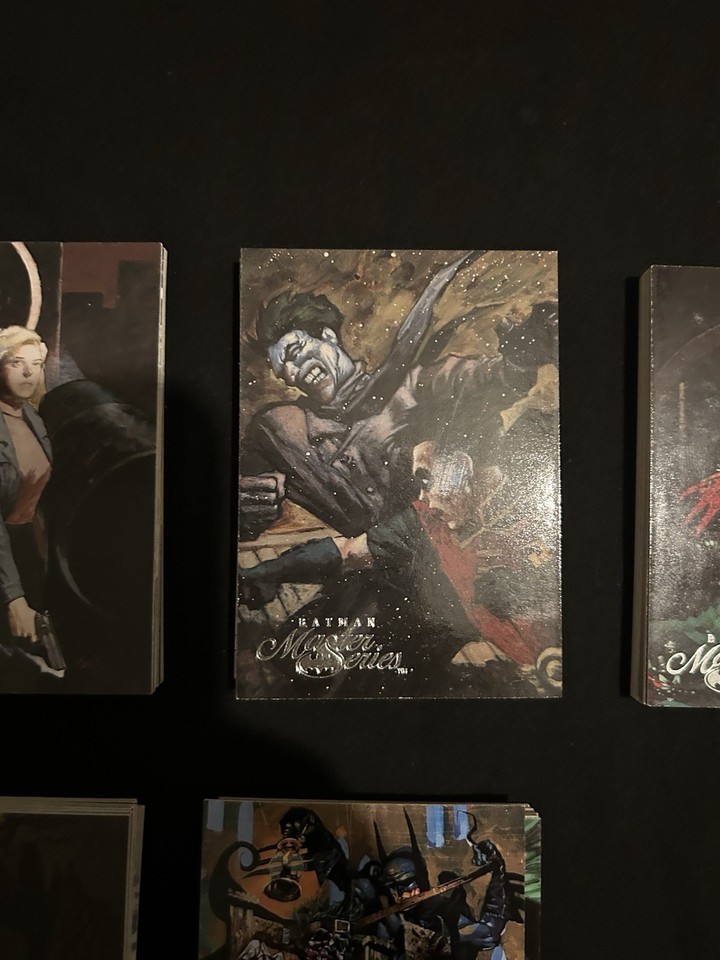 Skybox Batman Master Series Cards, 1995 #’s 1-15, 17-89. 88 Total In ...