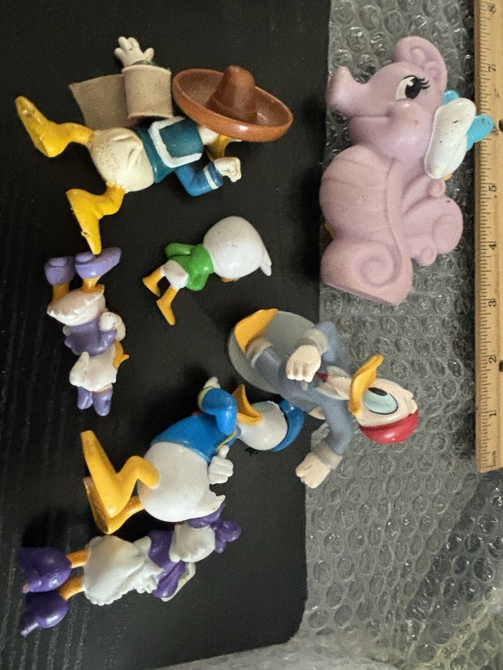 Disney Donald & Daisy Duck Mickey Mouse Friends PVC Figure Lot Cake ...