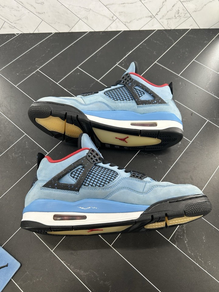 Nike Air Jordan 4 Retro x Travis Scott Mid Cactus Jack Size 10 308497 ...
