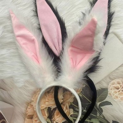 6/7Pcs Easter Bunnies Costume Accessories Halloween Cosplay Costume for ...