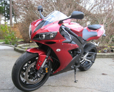 Full Fairings Kit Bodywork for Yamaha 2004 2005 2006 YZF R1 Red Black ...