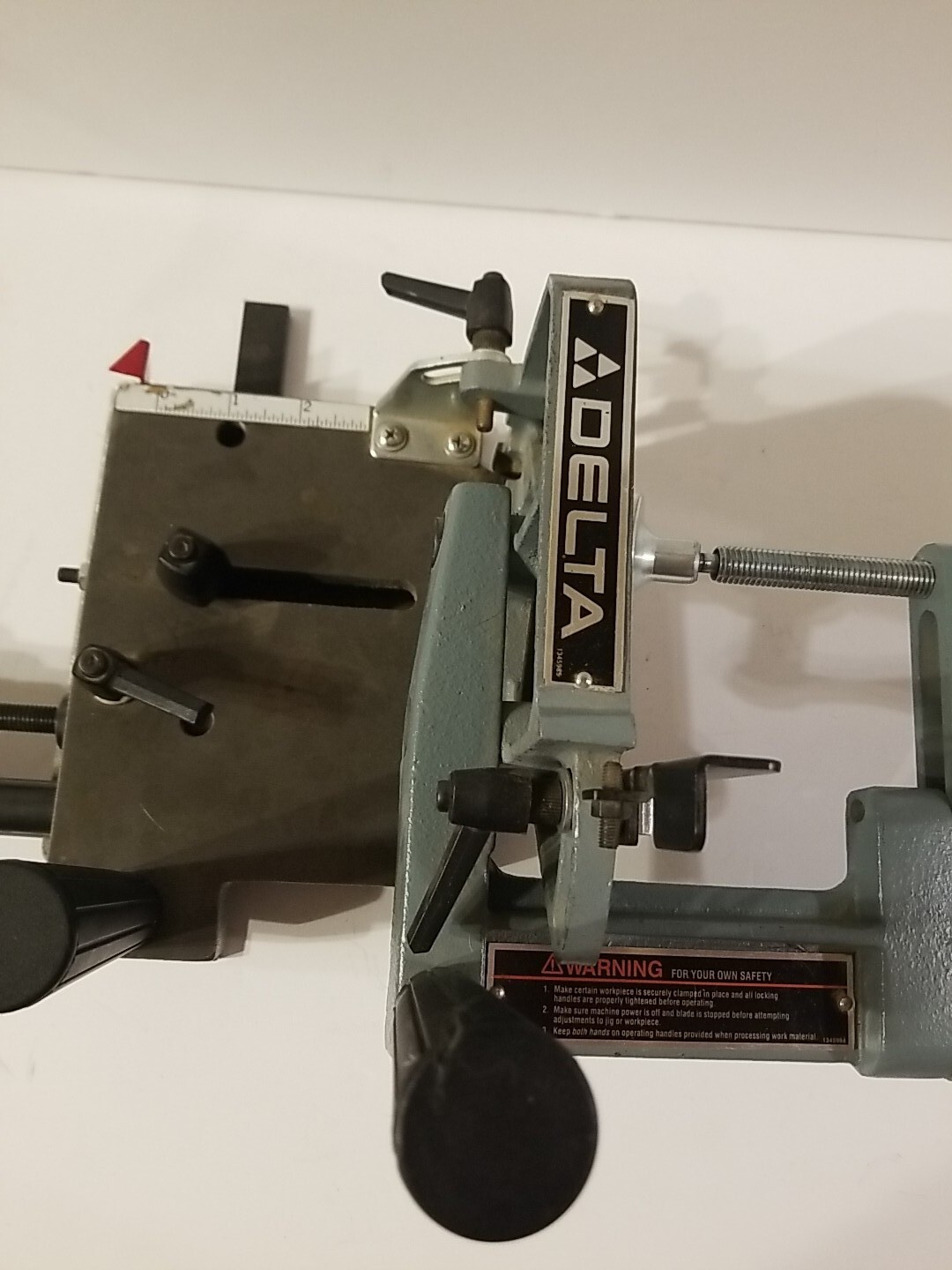 Delta Table Saw Tenoning Jig #1345984 #1345985 Vise Clamp Wood Tool ...