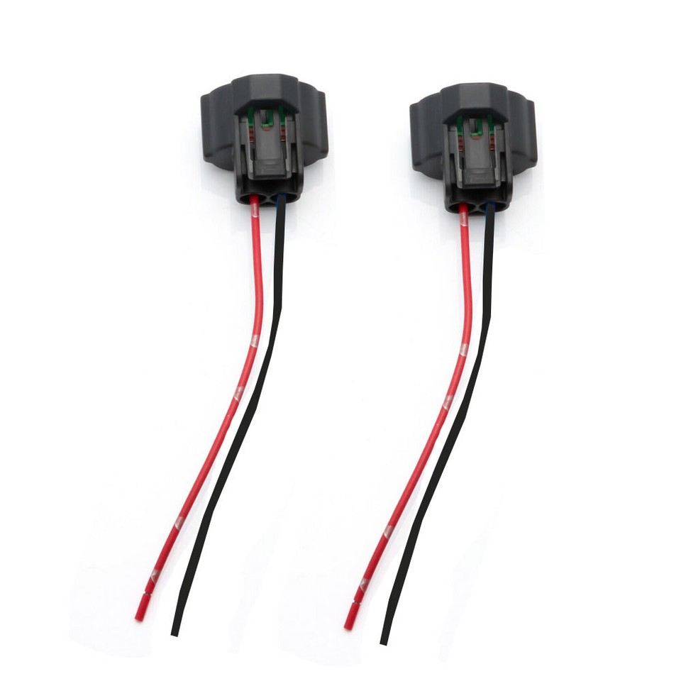 2Pcs H8 H11 Bulb Socket Wire Plug Harness Holder Car Headlight Fog Lamp ...