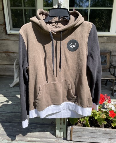 Fox Racing Motocross Pullover Hoodie Logo Black 80% Cotton 20%Polyester ...
