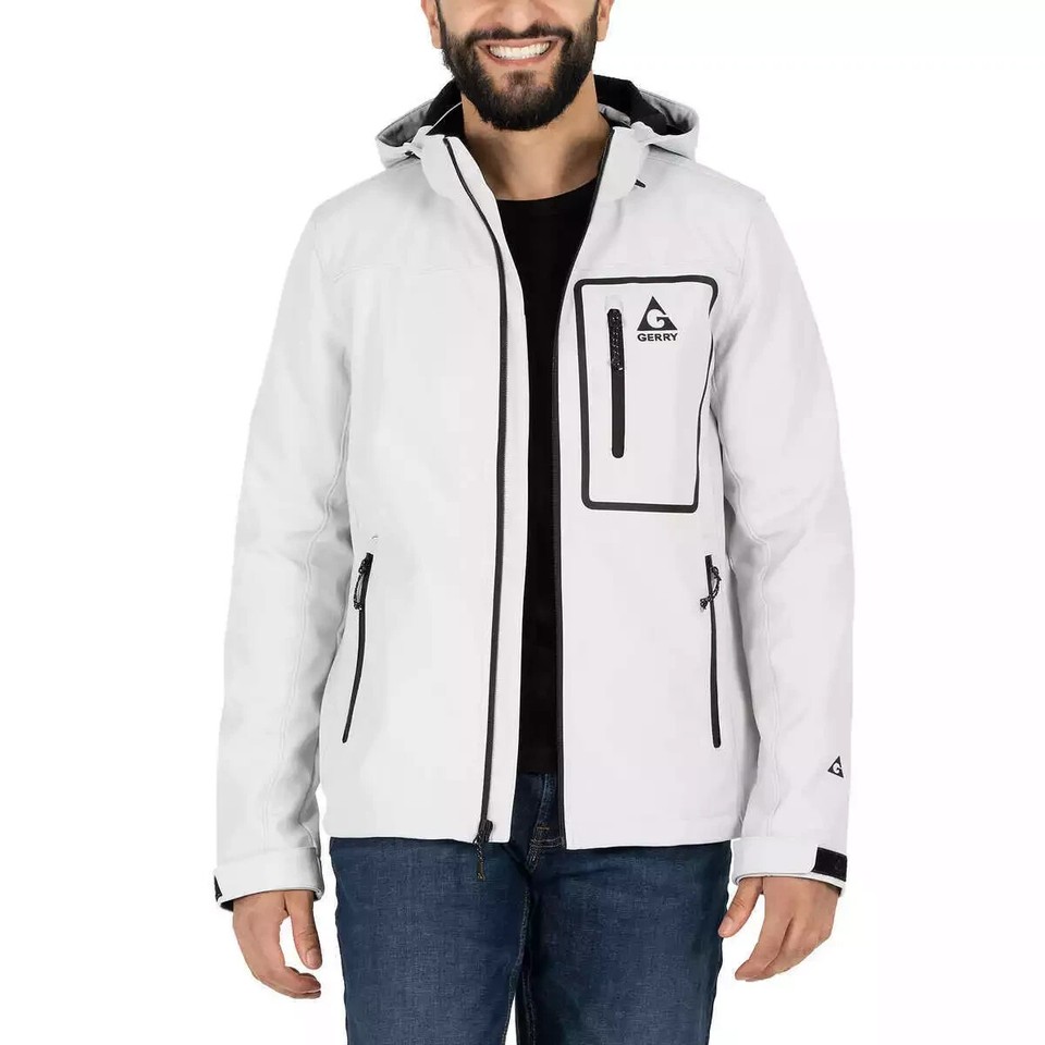Gerry Men’s Softshell Jacket Wind & Water Resistant | eBay