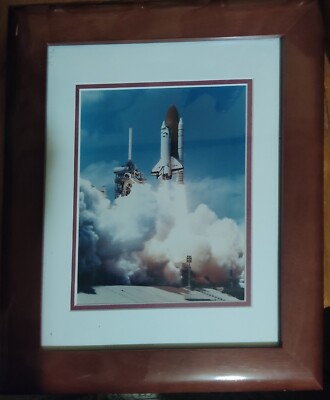 14w x 18h Columbia Space Shuttle Nasa Photo April 17, 1998 - Letter ...