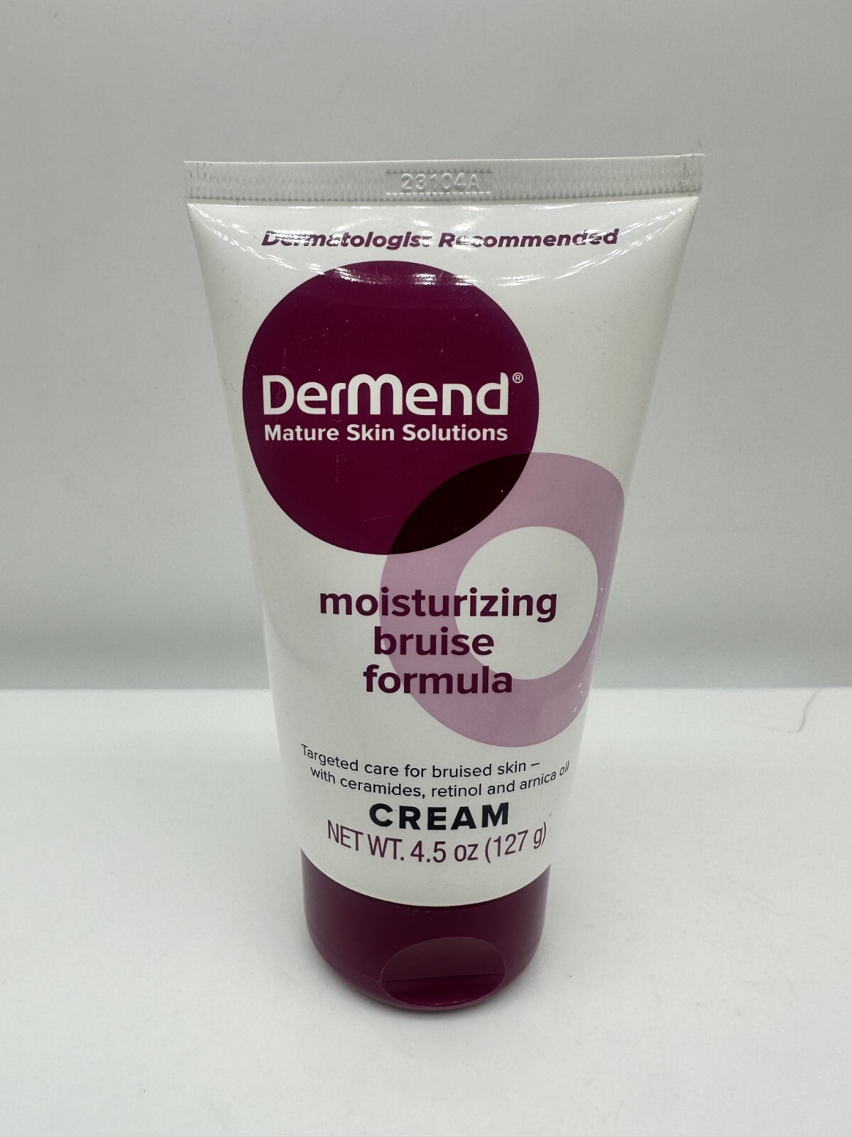 Dermend Moisturizing Bruise Cream 4.5 Oz with ceramides, retinol and ...
